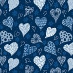 Blue pattern designs by zoe feast