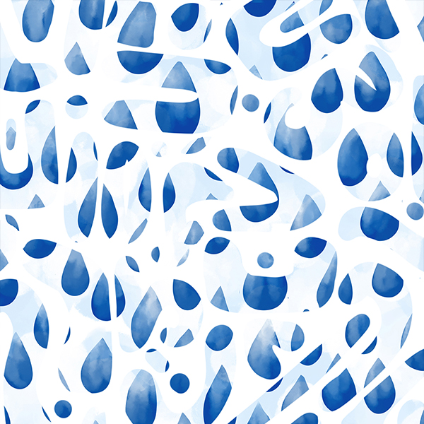 Abstract repeat pattern collections by Zoe Feast | designer