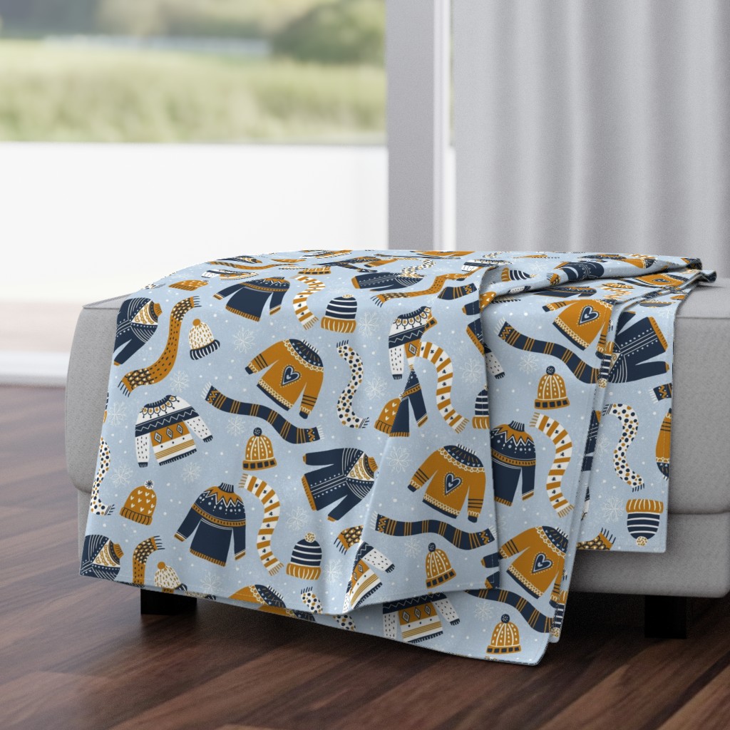 Cozy Snuggly Knitwear | Zoe Feast Surface Pattern Designer